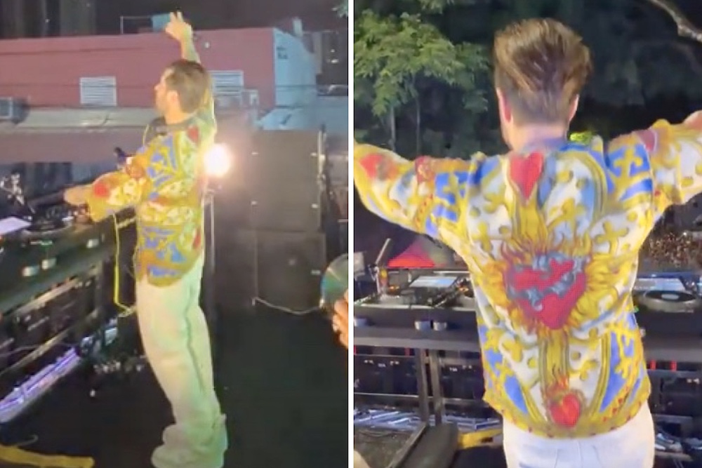 Ideia de look pro Carnaval: branco e amarelo estampado, como Alok fez ...