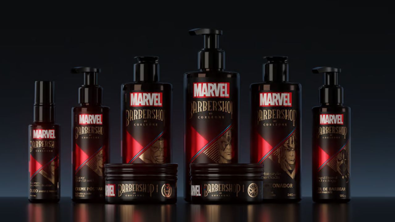 Barbearia Corleone lança produtos em parceria com a Marvel - Moda ...