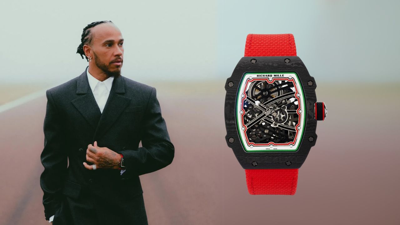 Lewis Hamilton usa relógio Richard Mille em sua estreia na Ferrari ...