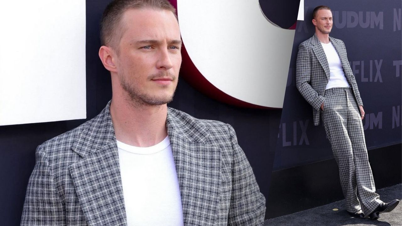 Look do Dia: Drew Starkey no Tudum 2025 - Moda Masculina Journal