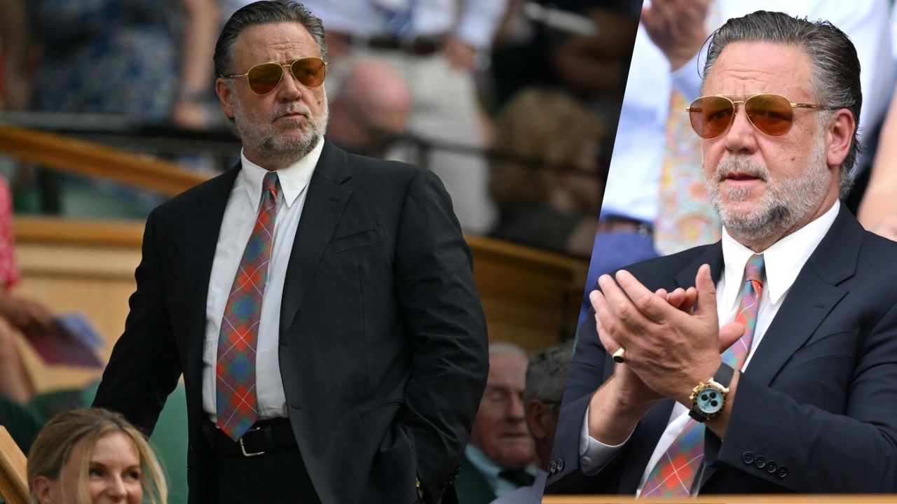 Look do Dia: Russell Crowe em Wimbledon - Moda Masculina Journal